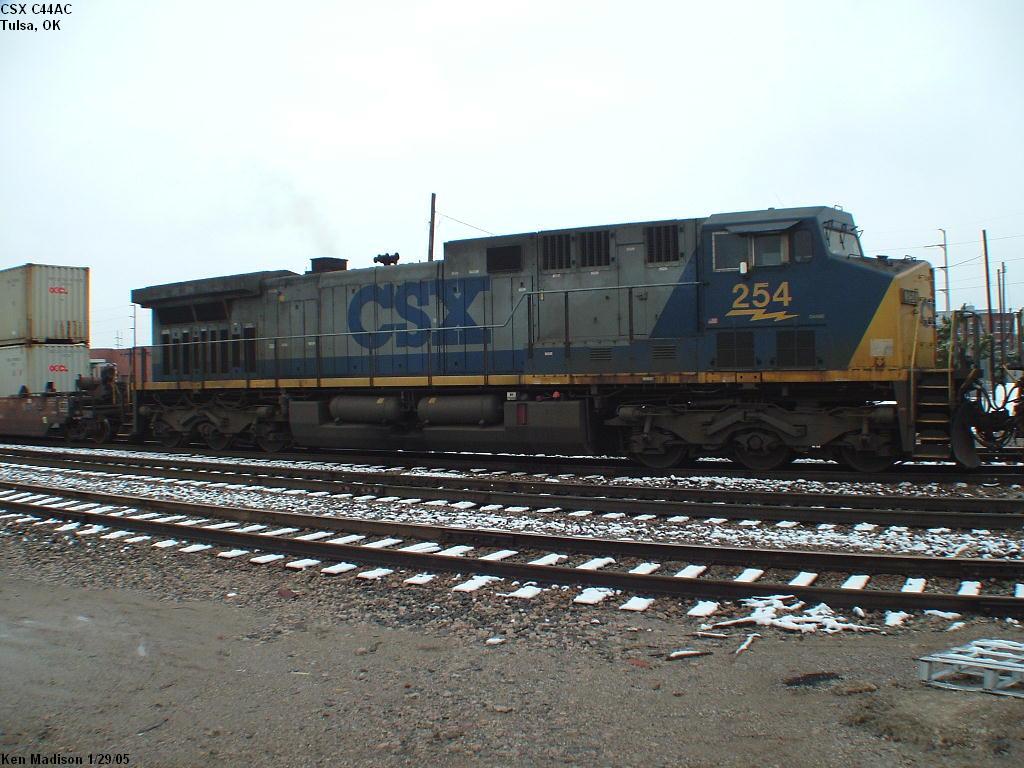 CSX power on BNSF